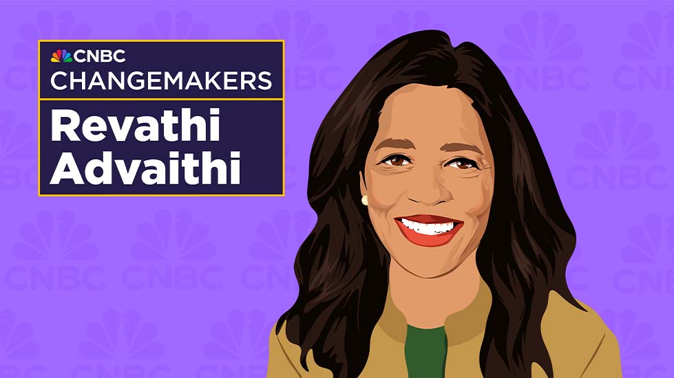 Revathi Advaithi named one of CNBC Changemakers 2024 | Flex