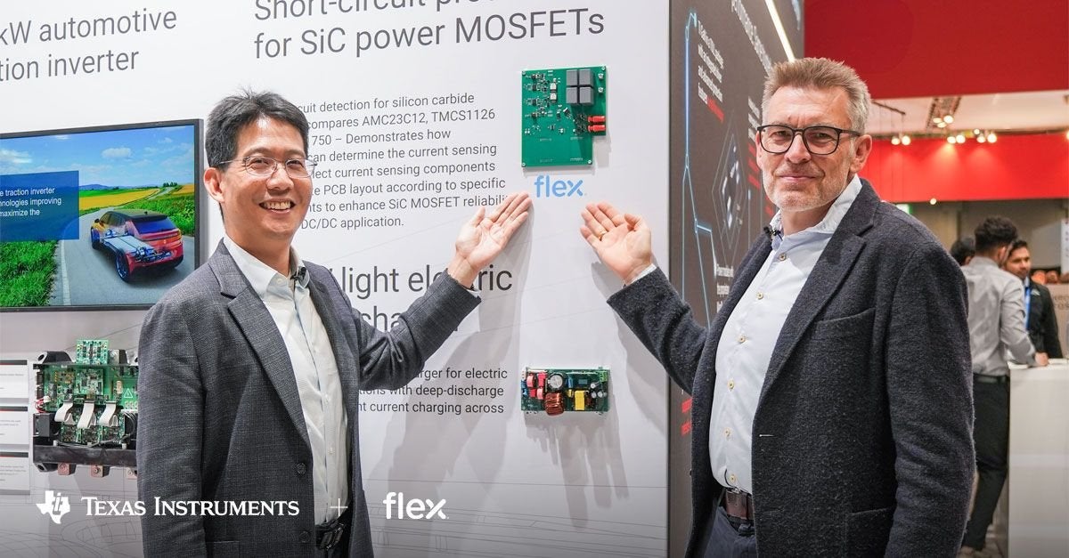 Current sensing solutions for silicon carbide in EV systems | Flex